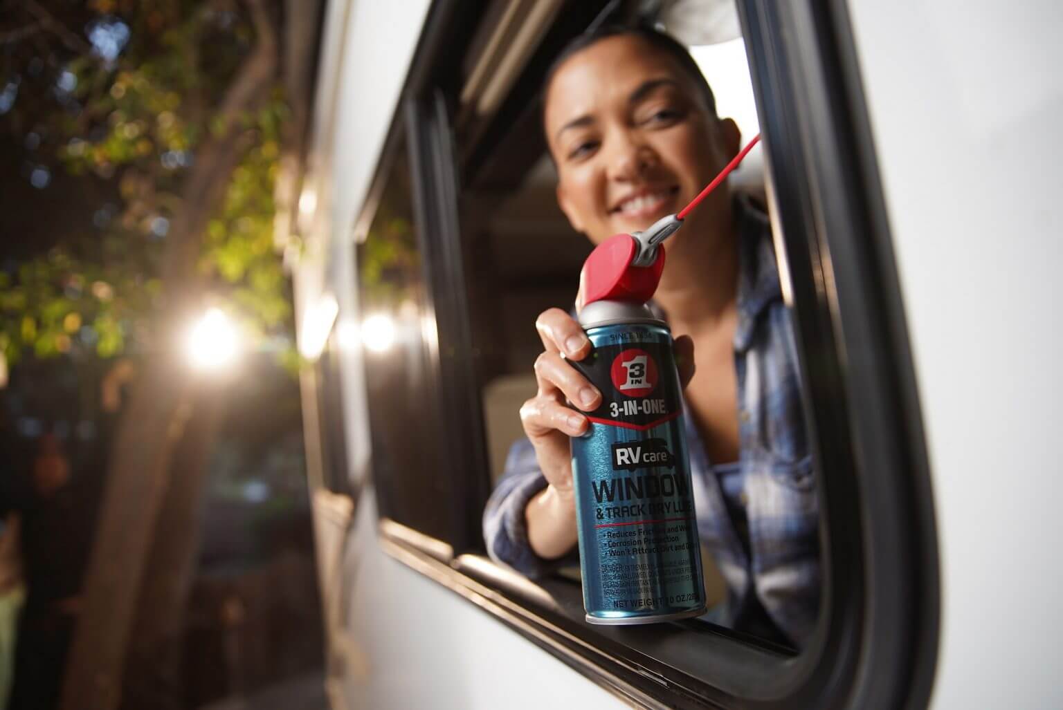 RV Window & Track Dry Lube | 3-IN-ONE RVcare