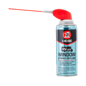 RV Window & Track Dry Lube | 3-IN-ONE RVcare