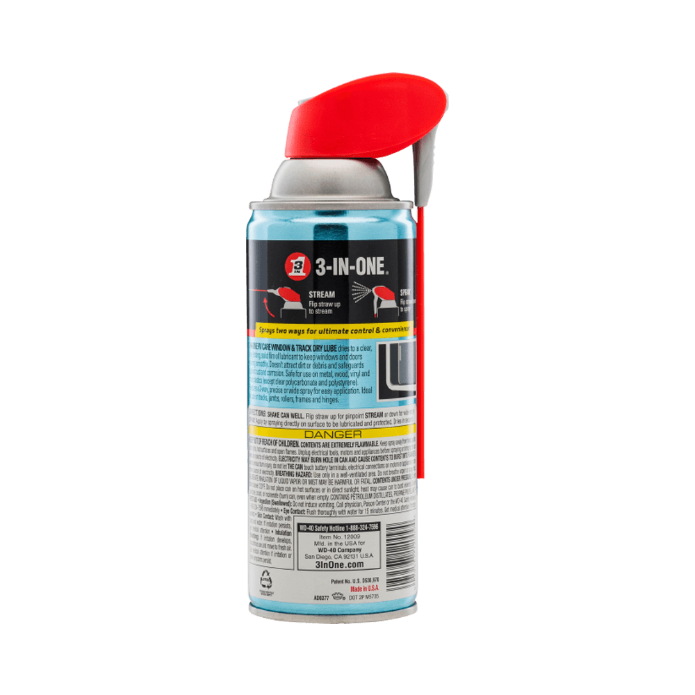 RV Window & Track Dry Lube | 3-IN-ONE RVcare