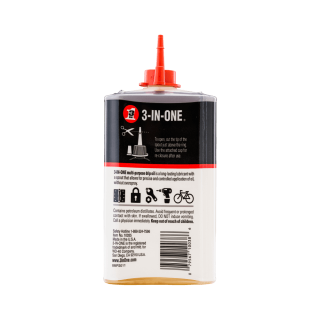 Multi-Purpose Oil | Non-Aerosol Lubricant | 3-IN-ONE