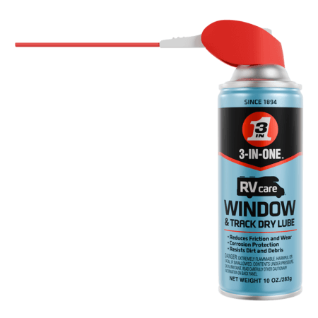 RV Window & Track Dry Lube | 3-IN-ONE RVcare